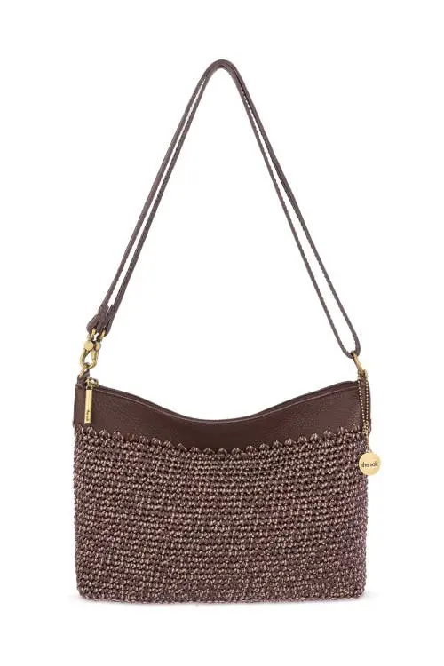 THE SAK Lumi Convertible Crossbody Hand Crochet Bag - Nutmeg Static