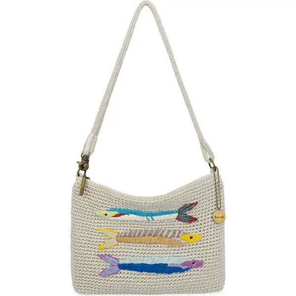 THE SAK Lumi Convertible Crossbody Hand Crochet Bag - Sardines