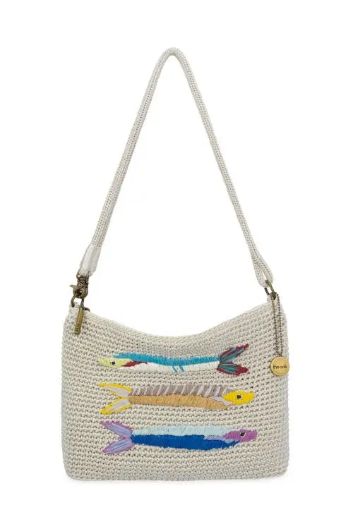 THE SAK Lumi Convertible Crossbody Hand Crochet Bag - Sardines