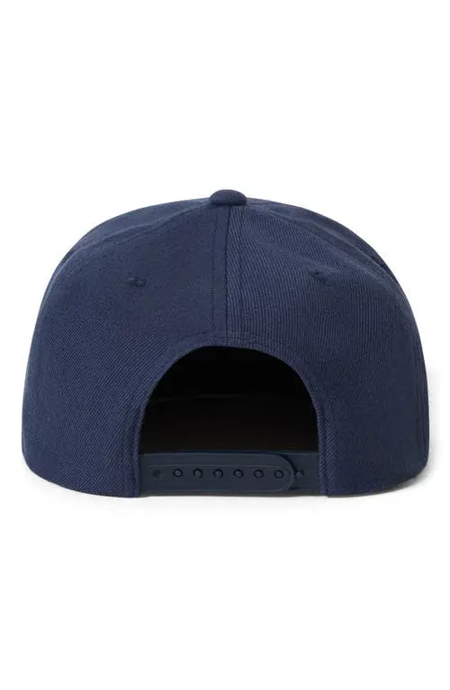 Brixton Woodburn Netplus® Snapback Cap - Washed Navy