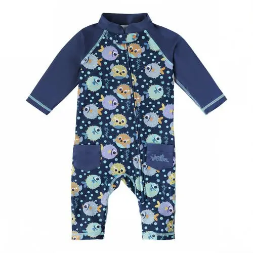 UV SKINZ Sun & Swim Suit - Bubble Fishies