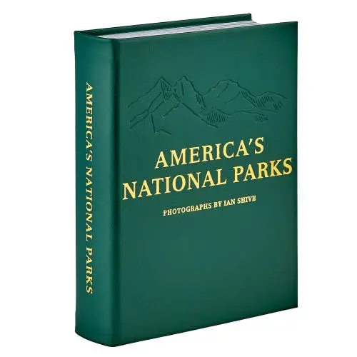 GRAPHIC IMAGE America's National Parks Leather Coffee Table Book