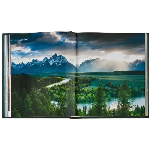 GRAPHIC IMAGE America's National Parks Leather Coffee Table Book