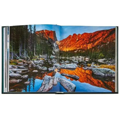 GRAPHIC IMAGE America's National Parks Leather Coffee Table Book