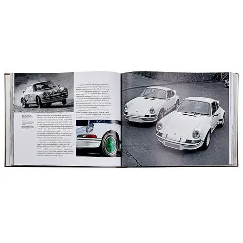 GRAPHIC IMAGE Porsche 70 Years There Is No Substitute Leather Coffee Table Book