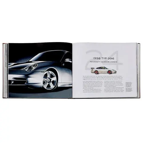 GRAPHIC IMAGE Porsche 70 Years There Is No Substitute Leather Coffee Table Book