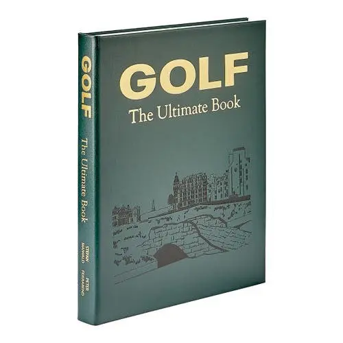 GRAPHIC IMAGE Golf The Ultimate Book Leather Coffee Table Book