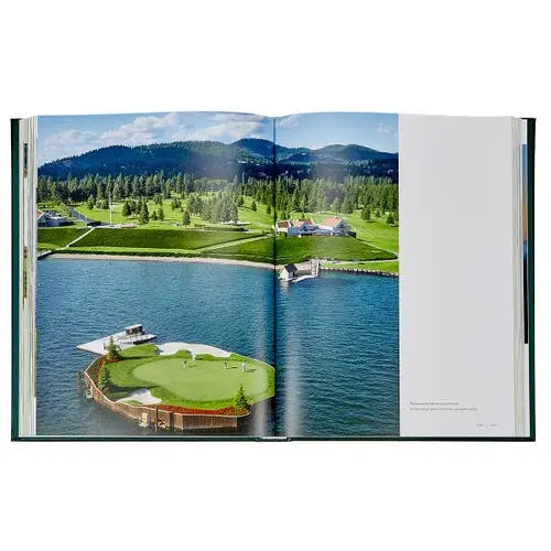 GRAPHIC IMAGE Golf The Ultimate Book Leather Coffee Table Book