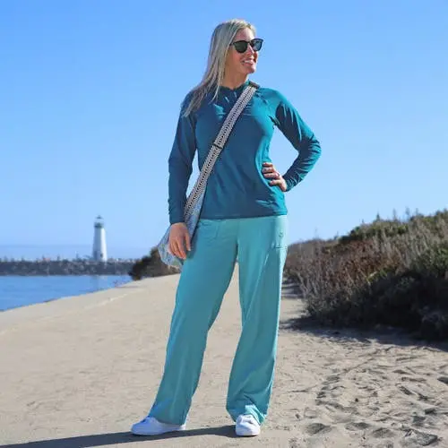 UV SKINZ Everyday Wide Leg Pants - River