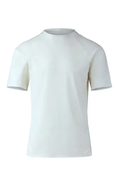 UV SKINZ Short Sleeve Crew Sun & Swim Shirt - White