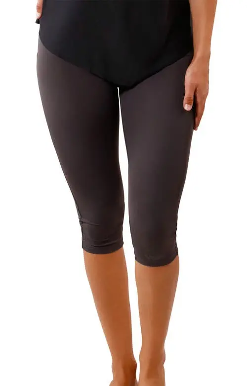 UV SKINZ Active Sport Swim Capris - Charcoal