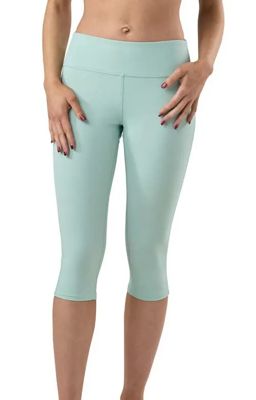 UV SKINZ Active Sport Swim Capris - Dewdrop