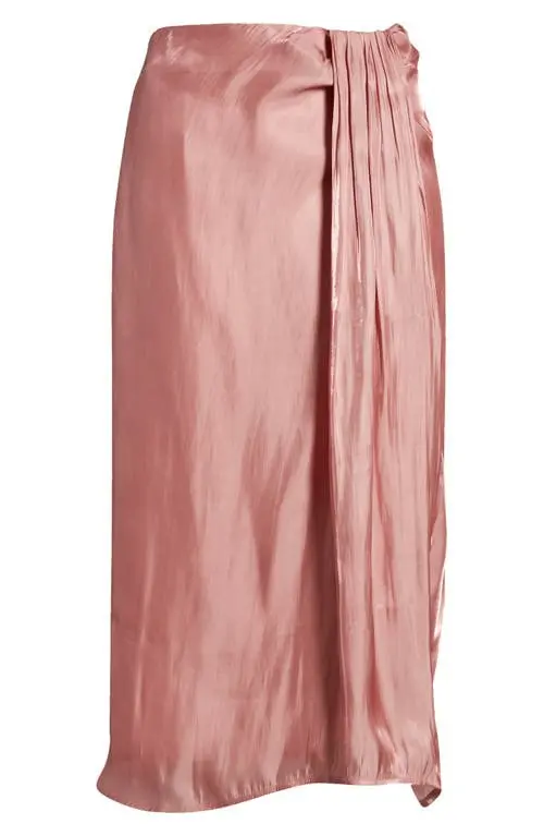 Endless Rose Metallic Draped Skirt