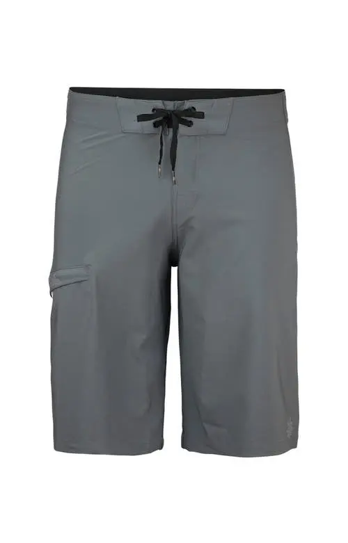 UV SKINZ Coastal Board Shorts11 Inch - Grey