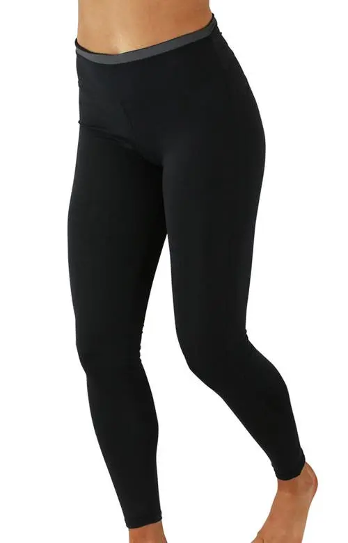 UV SKINZ Active Sport Swim Leggings - Black