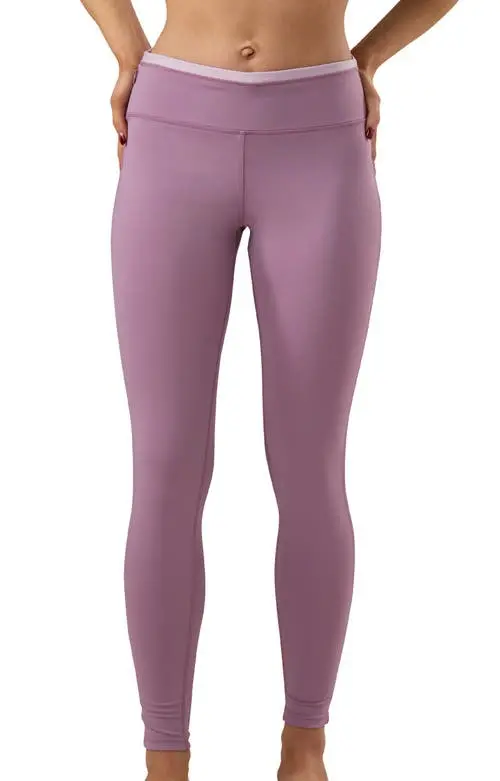 UV SKINZ Active Sport Swim Leggings - Grape