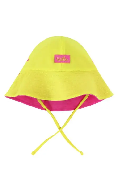 UV SKINZ Reversible Sun Hat - Neon Sorbet/neon Yellow