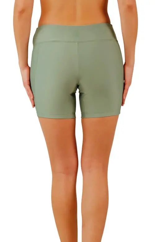 UV SKINZ Active Swim Shorts - Lily Pad