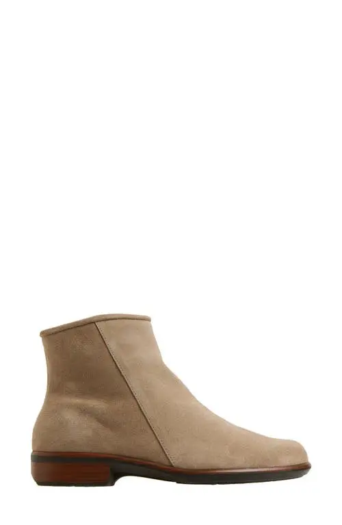 Naot Norther Ankle Bootie - Almond Suede