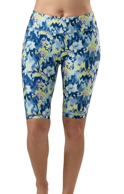 UV SKINZ Active Swim Jammerz - Marbled Floral