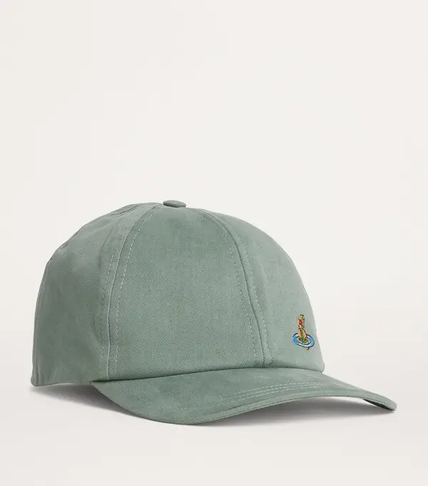 VIVIENNE WESTWOOD Cotton Orb Baseball Cap