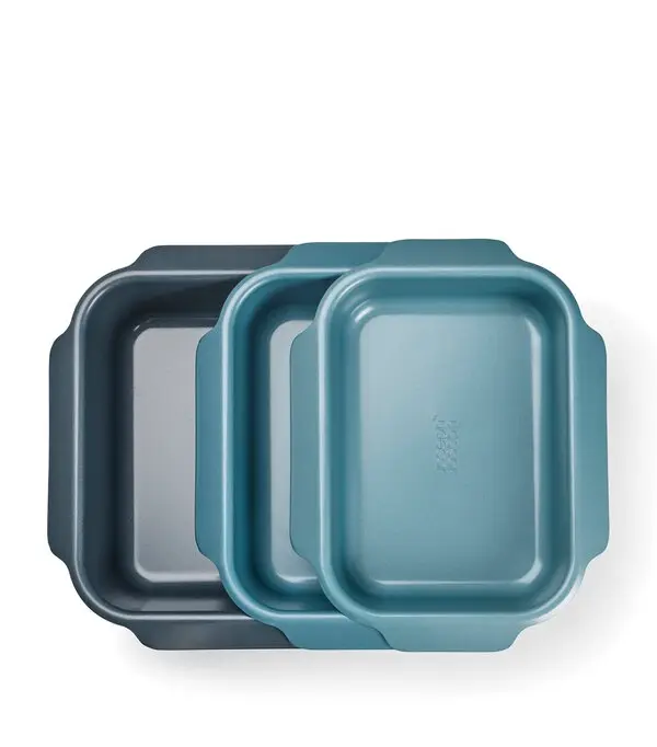 JOSEPH JOSEPH Set Of 3 Non-stick Nest Roasting Trays - Blue