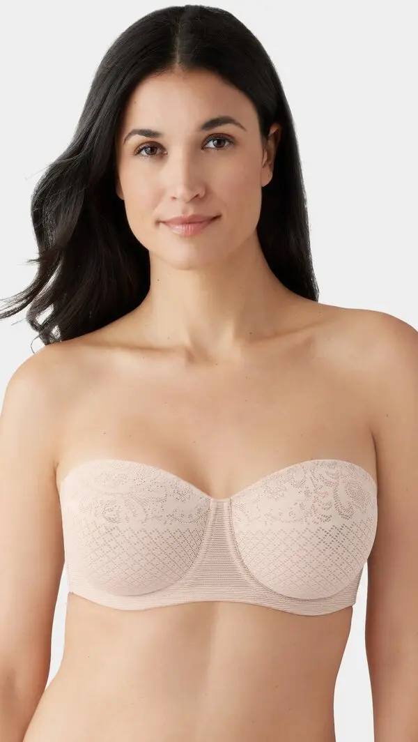 Wacoal Women's Plus Size Primer Front Close Underwire Sand Size 40DD E