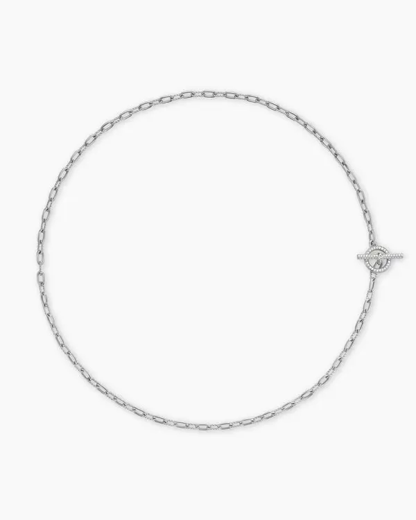 David Yurman Dy Madison® Pavé Toggle Chain Necklace - Diamond