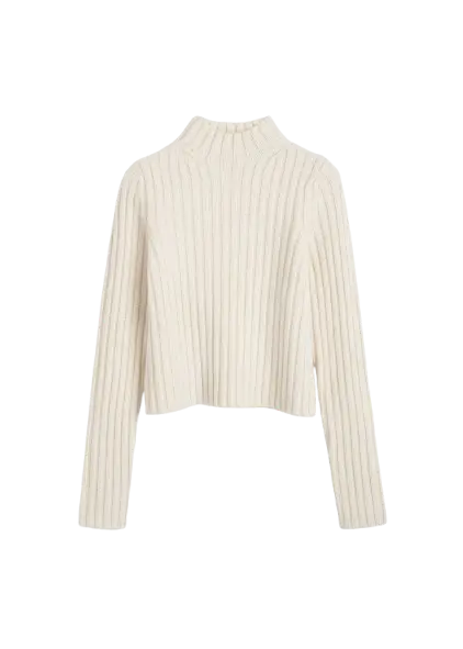 TOTEME Petite Chunky Rib Knit Sweater