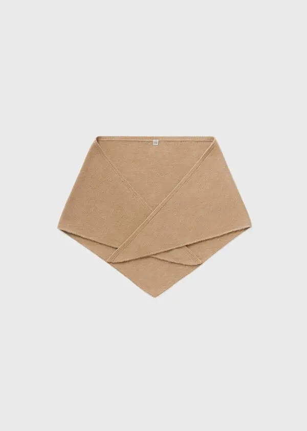 TOTEME Triangle Wool Cashmere Scarf