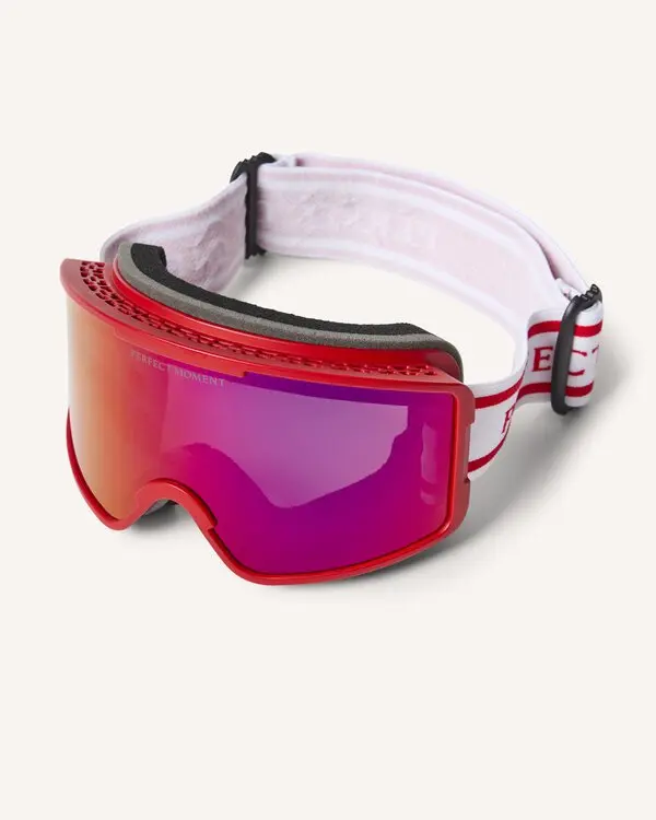 Perfect Moment Ski Goggles - Red-white-stripe