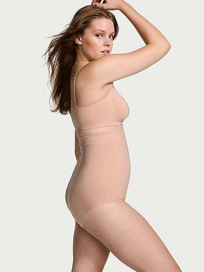 Victoria's Secret Shapewear Victoria Seamlessshaping™ High-waist Brief Panty - Beige