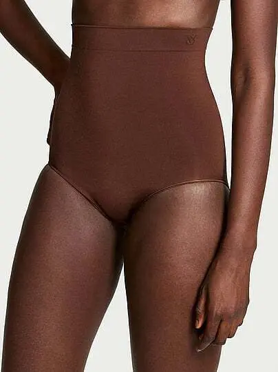 Victoria's Secret Shapewear Victoria Seamlessshaping™ High-waist Brief Panty - Brown