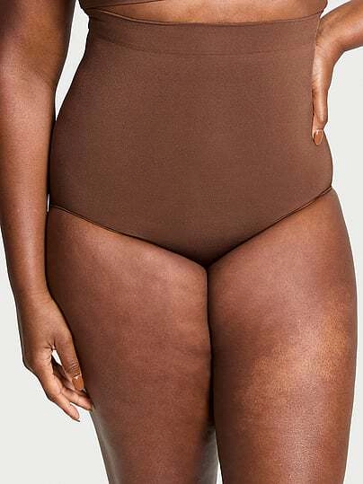 Victoria's Secret Shapewear Victoria Seamlessshaping™ High-waist Brief Panty - Brown