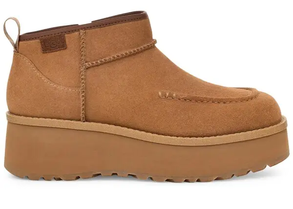 UGG Cityfunc Ultra Mini Boots - Chestnut