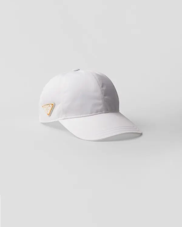 Prada Re-nylon Baseball Cap - White