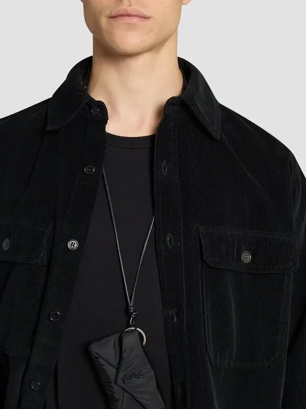 Saint Laurent Cassandre Mini Envelope Bag In Nylon