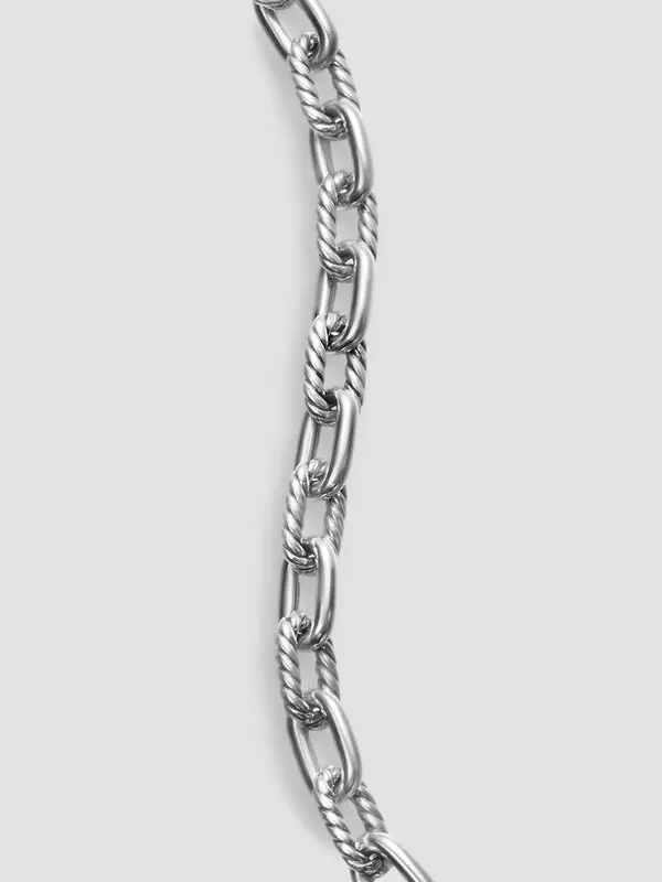 David Yurman Dy Madison Toggle Chain Bracelet In Sterling 5.5mm