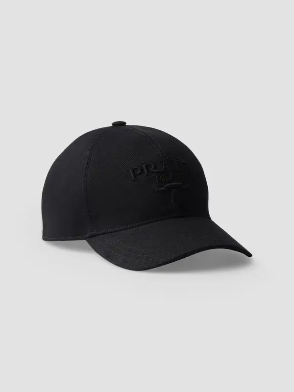 Prada Drill Baseball Cap - Black