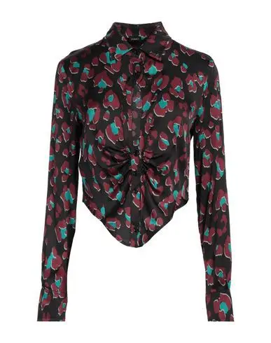 Pinko Leopard Print Satin Shirt