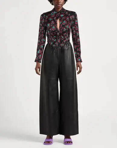 Pinko Leopard Print Satin Shirt