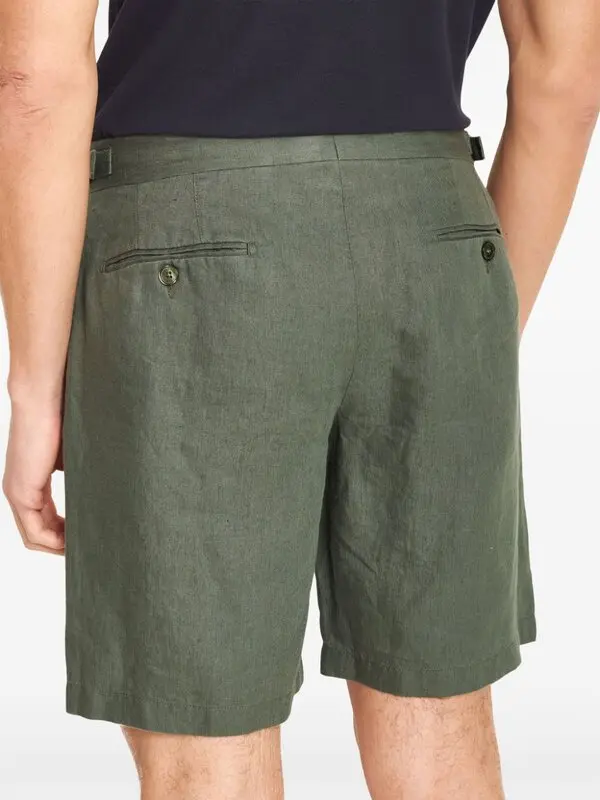 Orlebar Brown Buckle-strap Linen Shorts