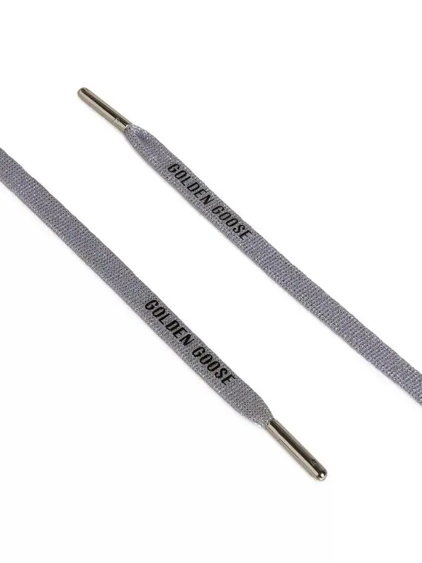 GOLDEN GOOSE Laces With Contrasting Logo