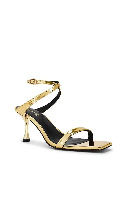 Raye Gilad Metallic Sandals