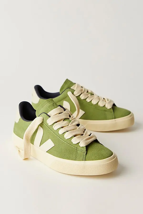 VEJA Campo Bold Suede Sneakers - Kiwi Pierre