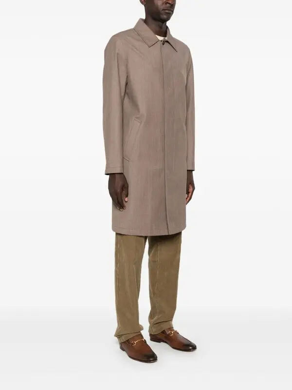 Boggi Milano Mélange-effect Coat