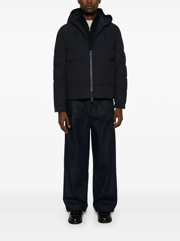 Herno Quilted Puffer Jacket - Blue