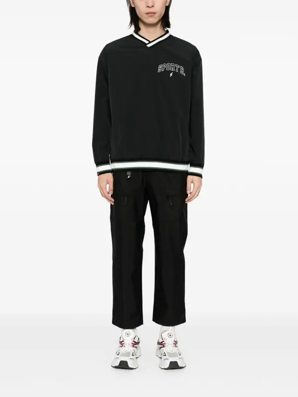 AGNES B. V-neck Pullover