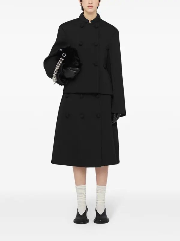 JIL SANDER Oversized Wool-blend Blazer