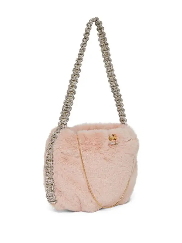 Rosantica Fatale Fluffy Shoulder Bag